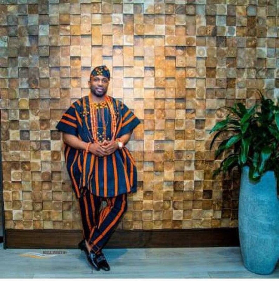 African Mens Clothing, Dashiki Outfits Attire for Groomsmen Wears ...