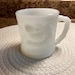 Vintage Milk Glass Grog Mug - Etsy