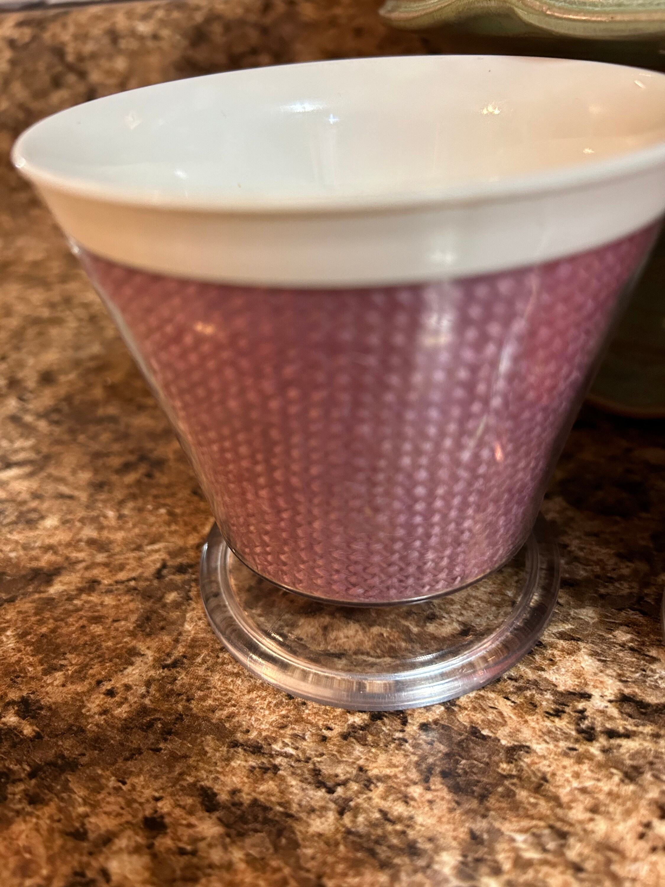 Vintage Set of 5 Raffiaware Footed Cups - Etsy