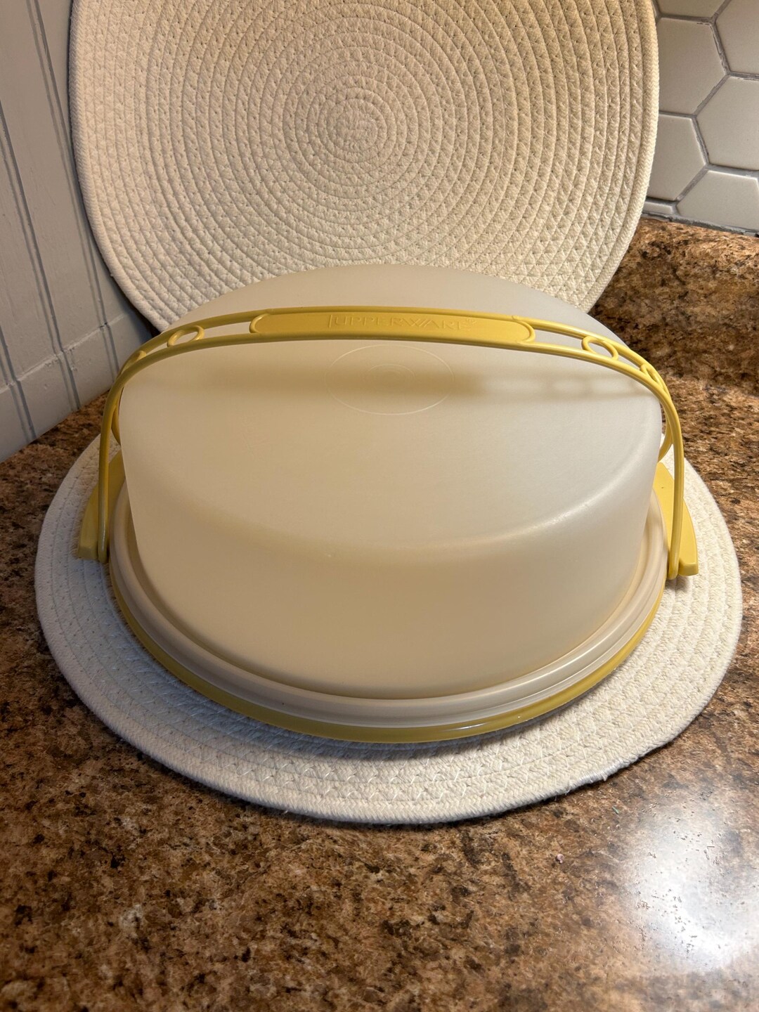 Tupperware Pie Carrier With Handle - Etsy