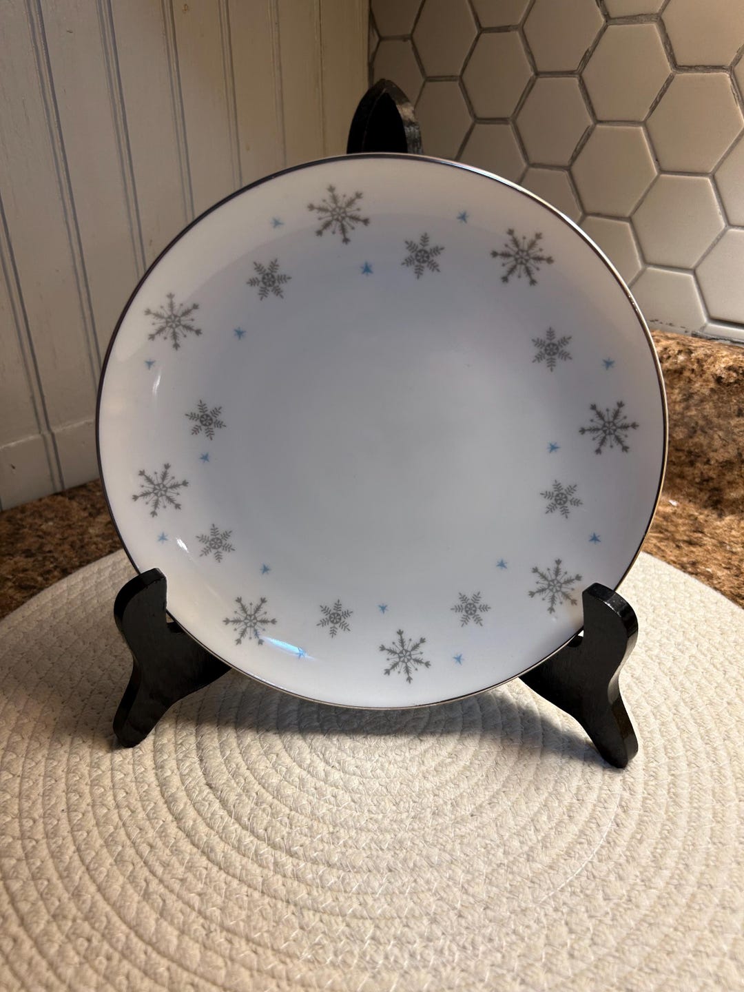 Vintage MCM Designs for Dining Fine China Japan - 7550 Fantasy - Silver ...