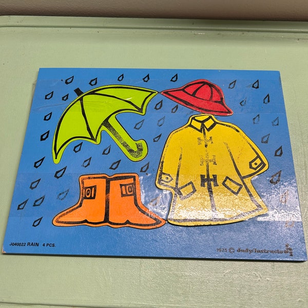 Judy Instructo Wooden Puzzles - Etsy