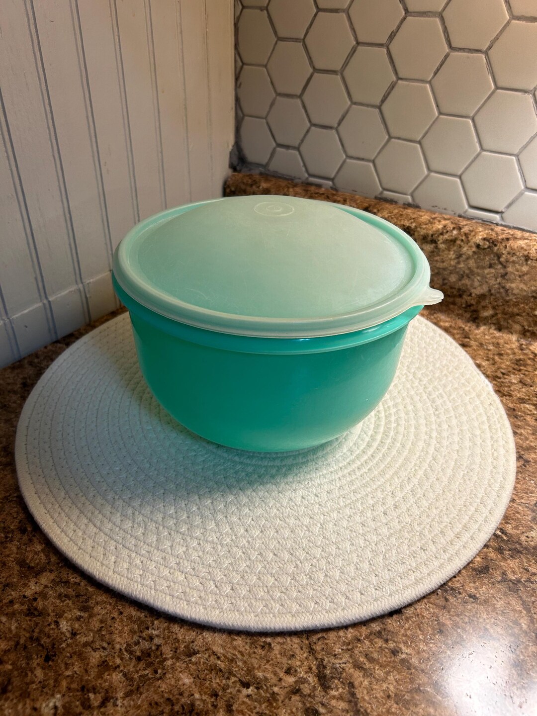 Tupperware Complete Jadite Lettuce Keeper With Domed Lid - Etsy