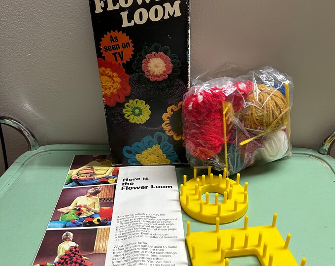 Vintage RONCO Flower Loom in Original Box - Etsy