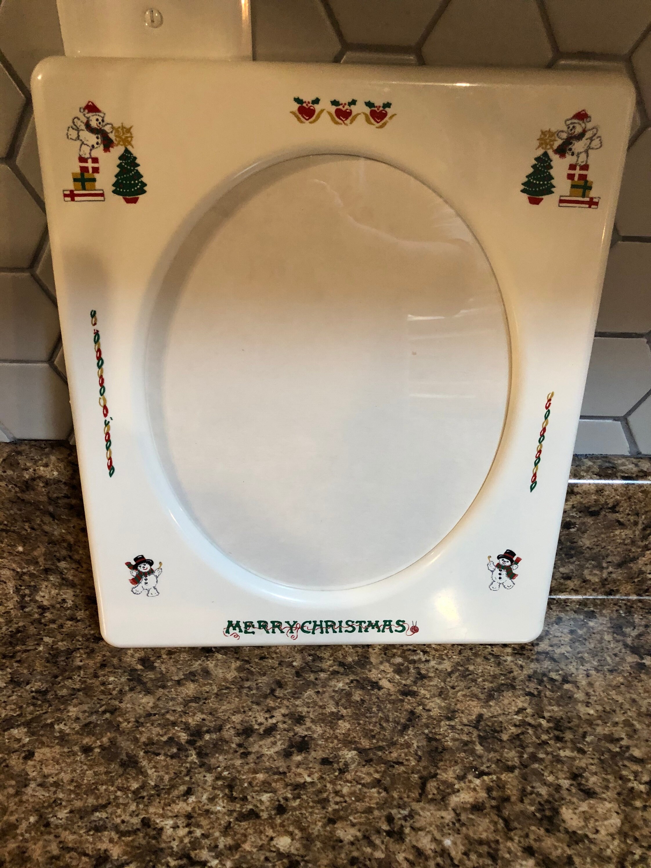 Vintage Tupperware Christmas Picture Frame - Etsy.de