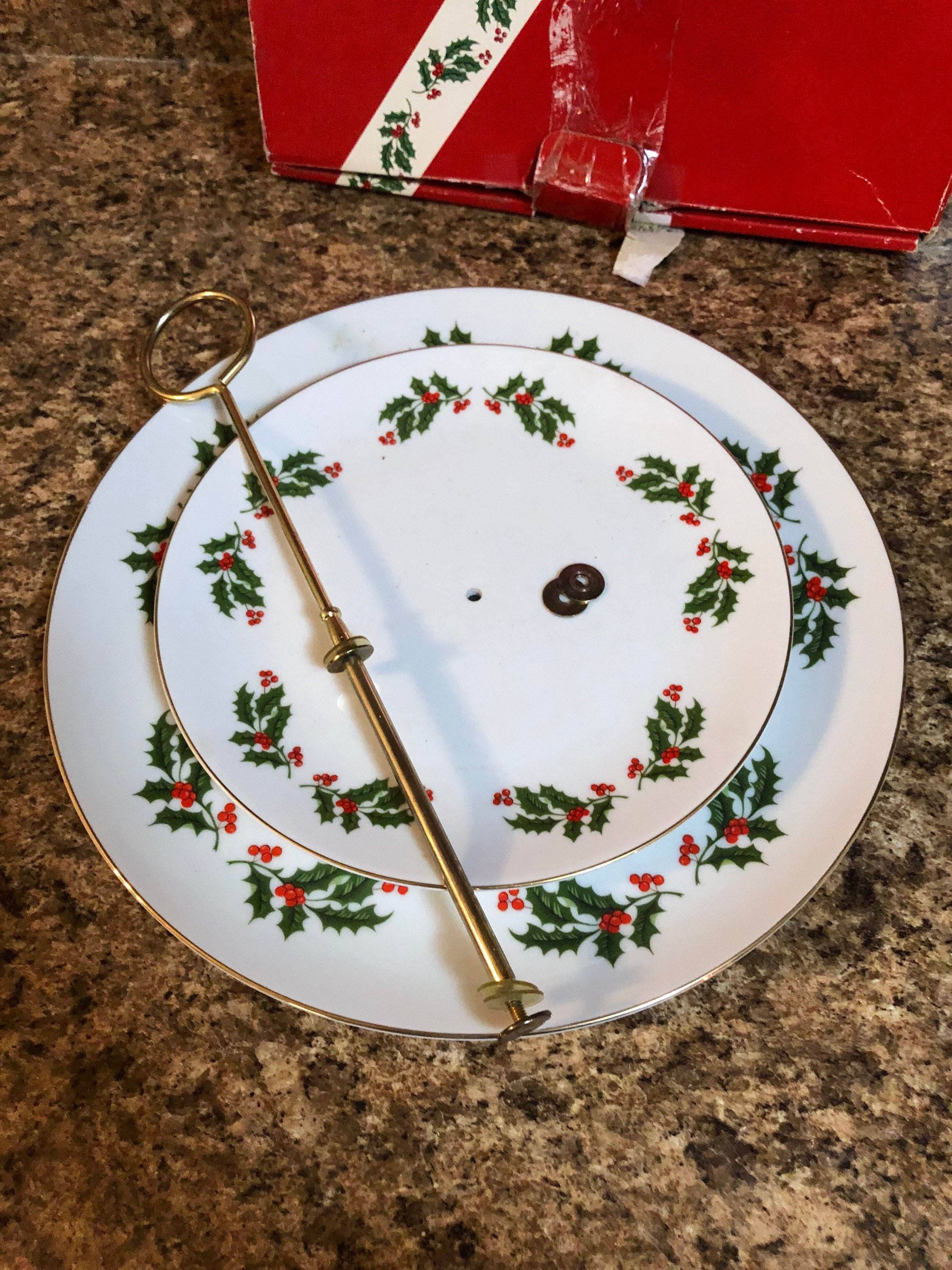 Vintage Porcelain Two-tier Tidbit Server Made in - Etsy