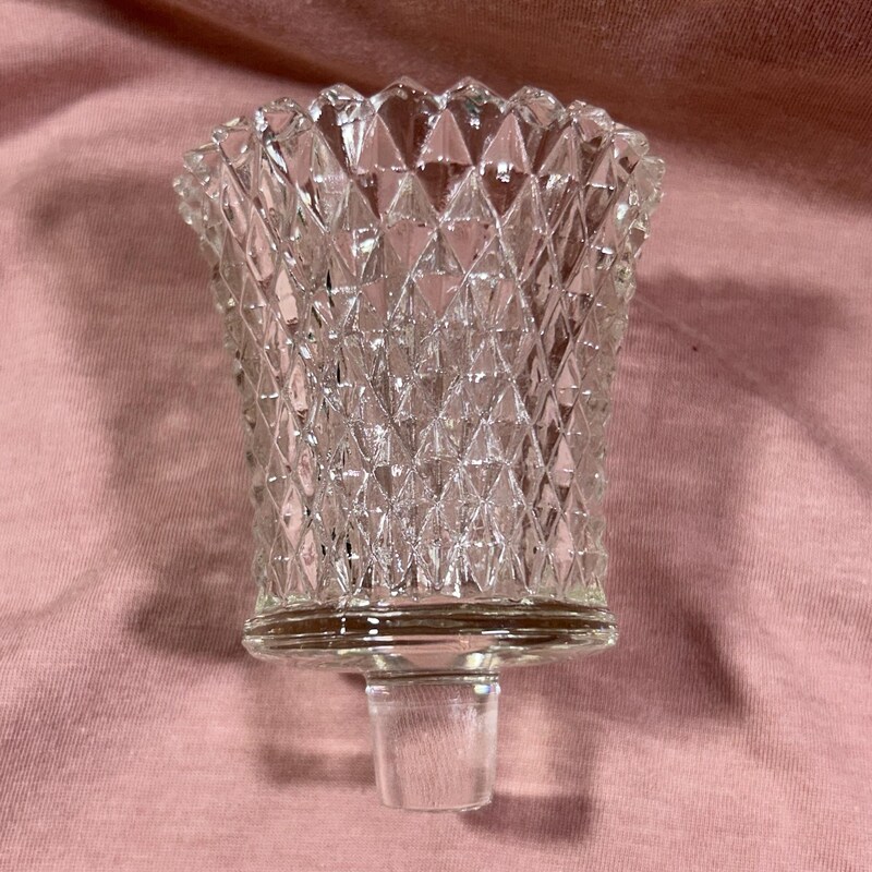 Diamond Point Vintage Glass - Etsy
