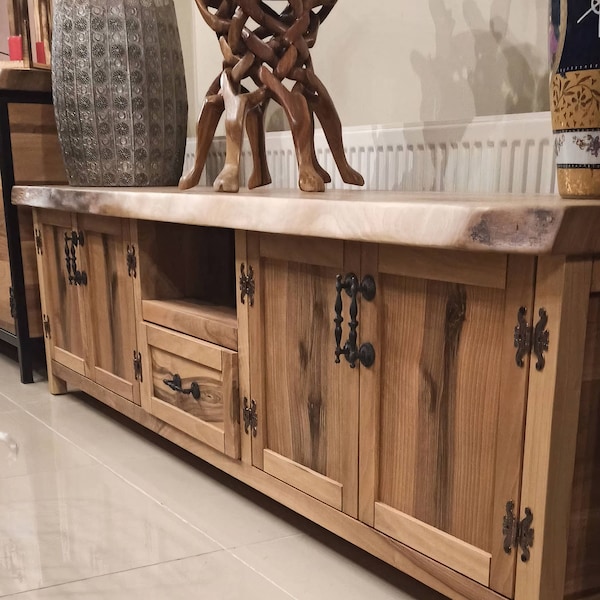 Rustic Tv Stand - Etsy