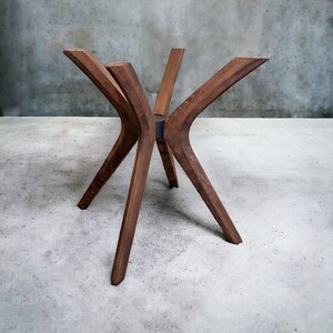 Solid Beech Wood Table Legs, Round Table Legs, Round Table Base, Round ...