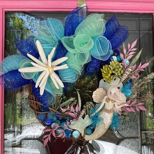 Mermaid Wreath - Etsy