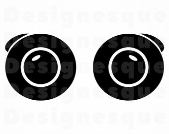 Svg vector eyes | Etsy