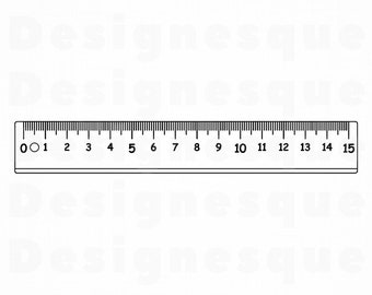 Ruler dxf | Etsy