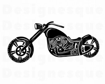 Motorcycle dxf | Etsy