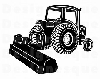 Traktor dxf datei | Etsy