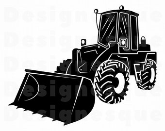 Heavy equipment svg | Etsy