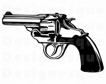 Revolver svg | Etsy