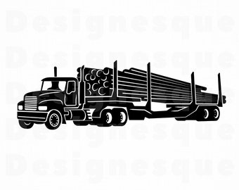 Logging truck | Etsy