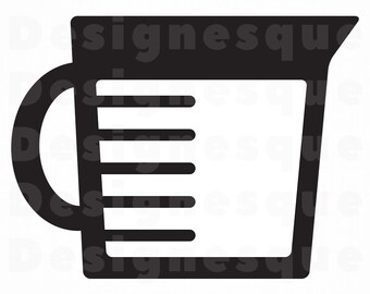 Measuring cups svg | Etsy