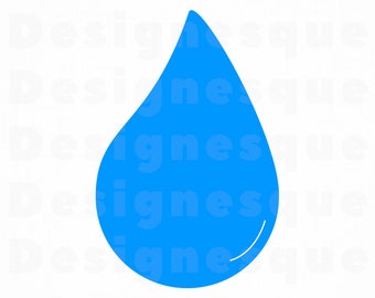 Water drops svg | Etsy