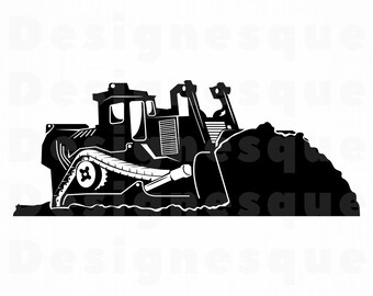 Heavy equipment svg | Etsy