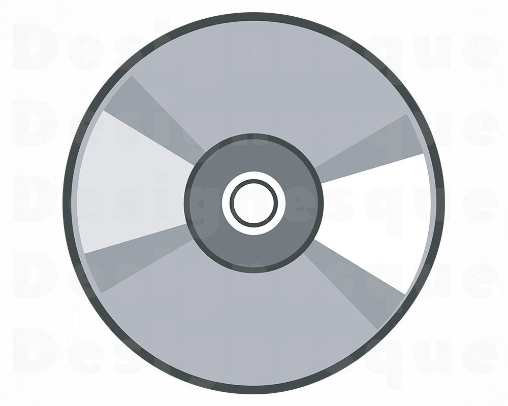 CD SVG Compact Disk Svg Game Disk Music Cd Clipart Cd | Etsy