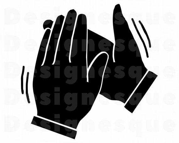 png hands design Clap svg icon dxf cut file vector clapping svg clipart ...