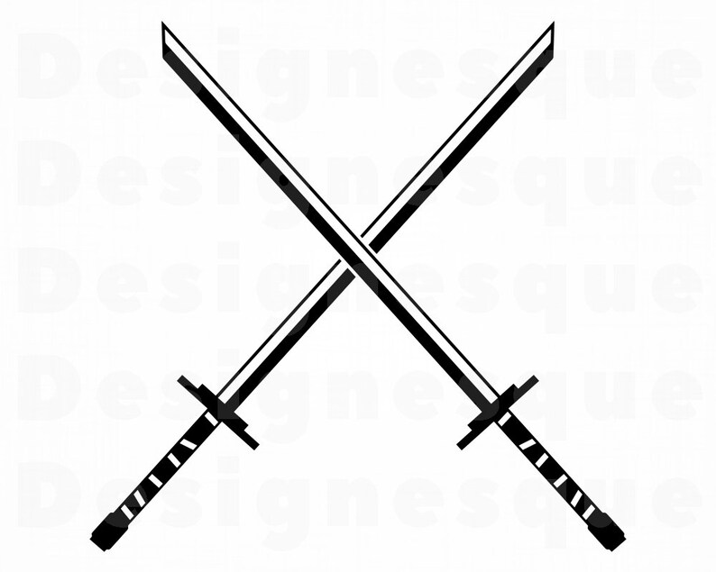 Ninja Logo 3 SVG Sword SVG Ninja Svg Ninja Clipart Ninja | Etsy