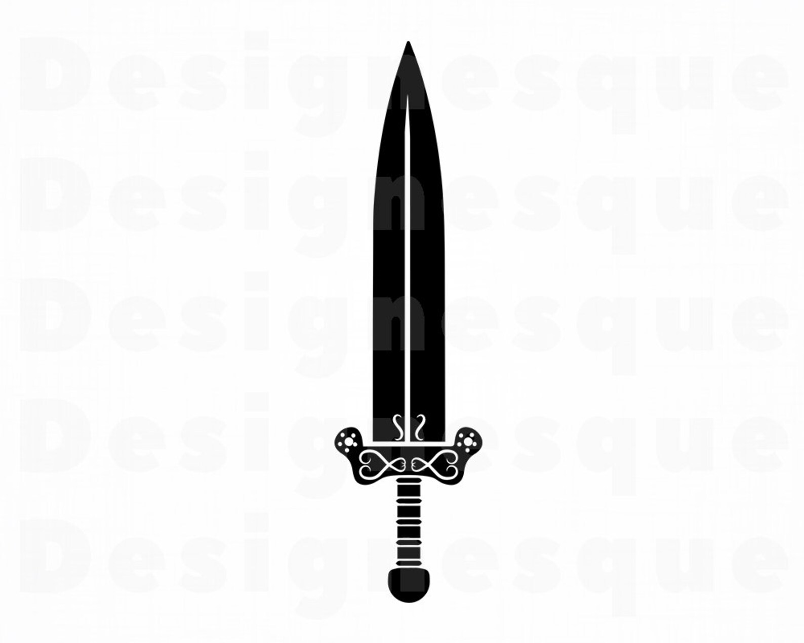 Espada corta 2 SVG Espada Svg Arma Svg Daga Svg Espada | Etsy España