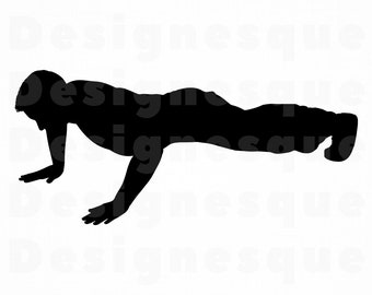 Push Ups Svg | Etsy Australia