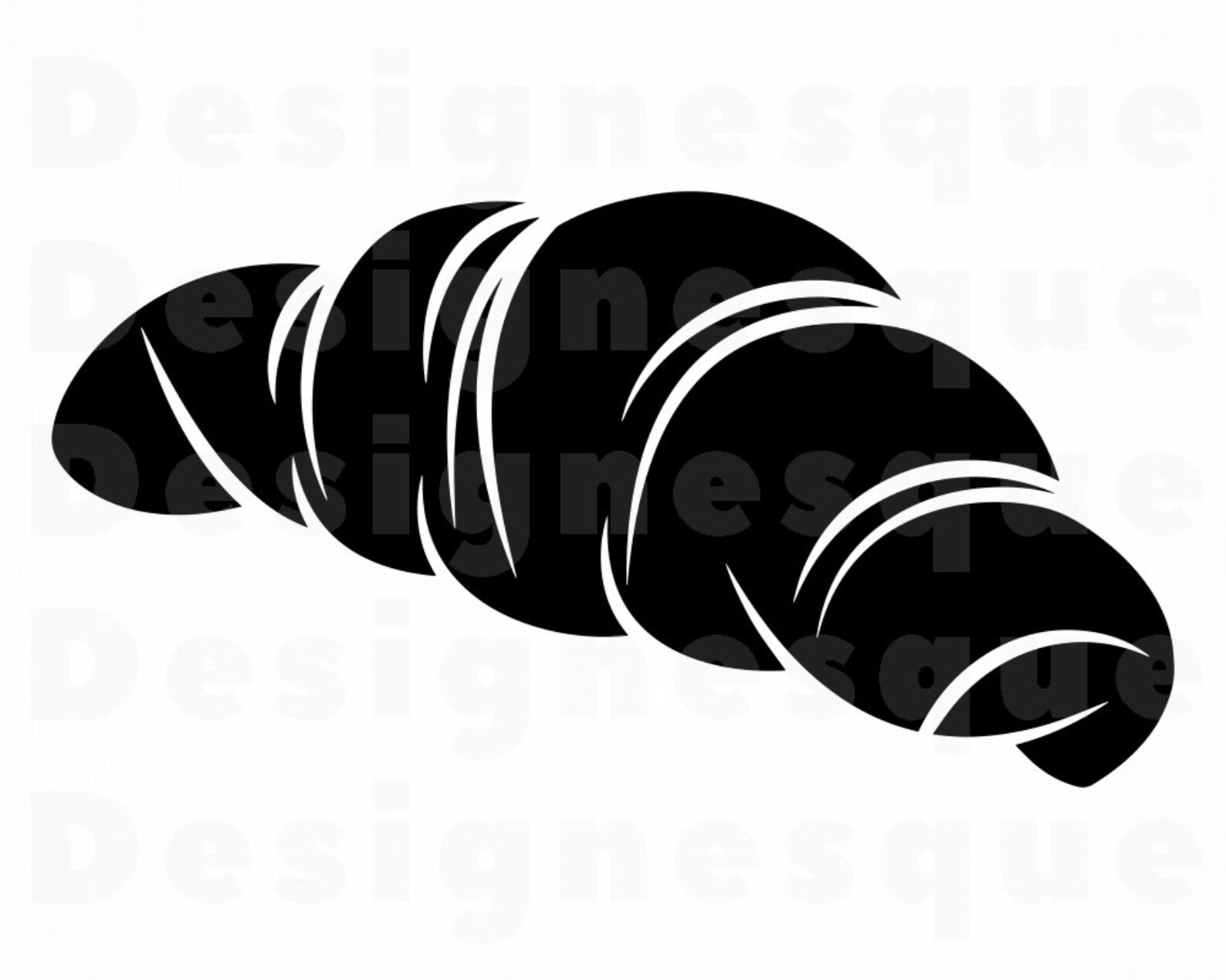 Croissant 4 SVG Croissant Svg Pastry SVG Croissant | Etsy