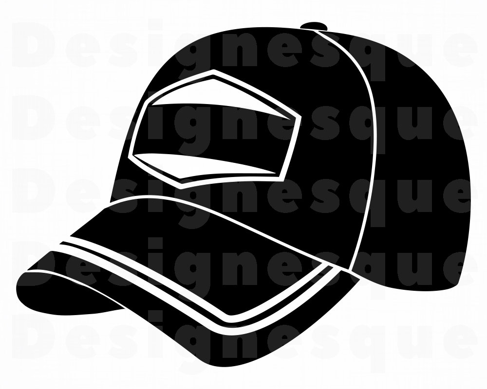 Baseball Cap SVG Png Hat Svg Cap Outline #3 SVG Cap Clipart Vector Cap ...