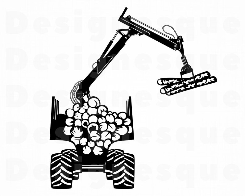Logging 4 Svg Lumber Harvester Svg Forestry Svg Lumberjack | Etsy
