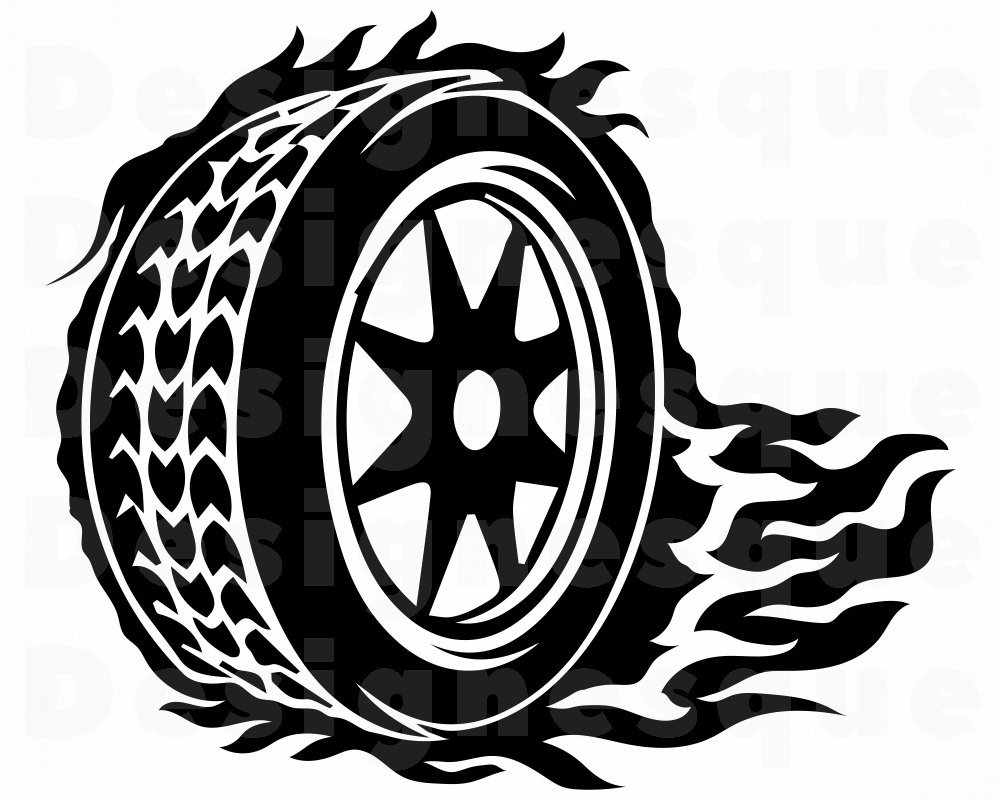 Body Shop Svg Wheel Logo SVG Files for Cricut Dxf Clipart Tire Svg ...