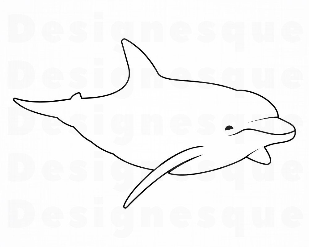 Dolphin Files for Cricut Eps Dolphin Svg Dolphin Clipart Dolphin ...