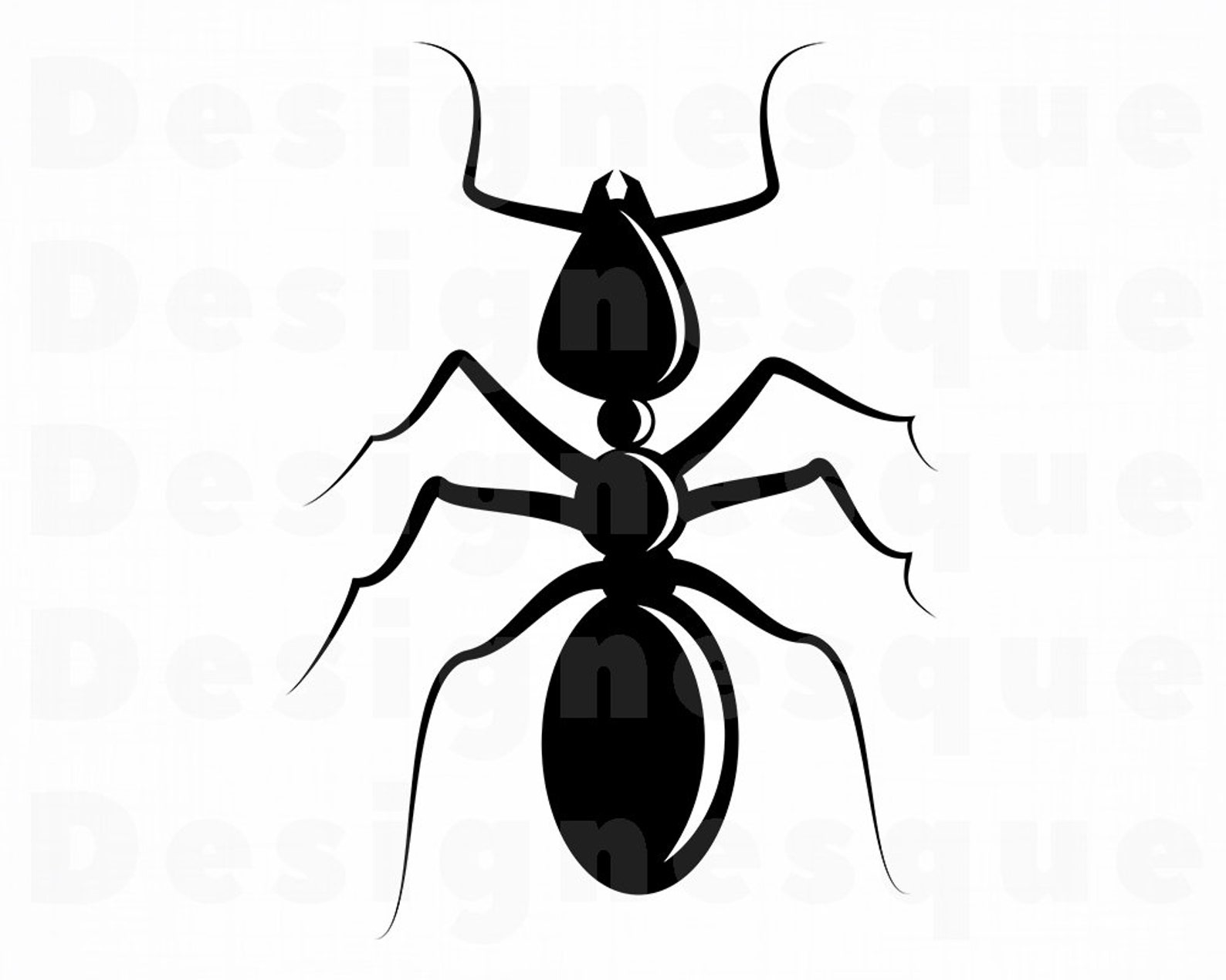 Ant 3 SVG Ant SVG Insect SVG Ant Clipart Ant Files for | Etsy