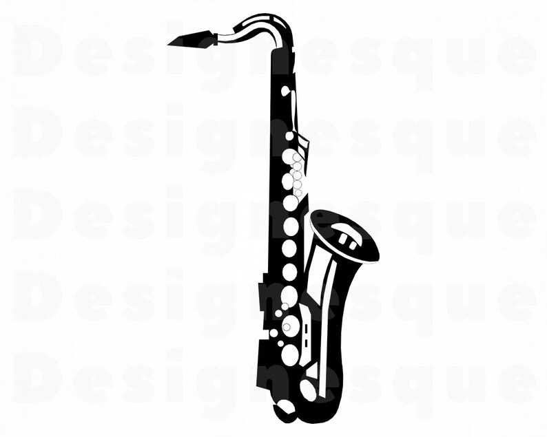 Saxophone Svg Musical Instruments Svg Saxophone Clipart Etsy In 2021 Images