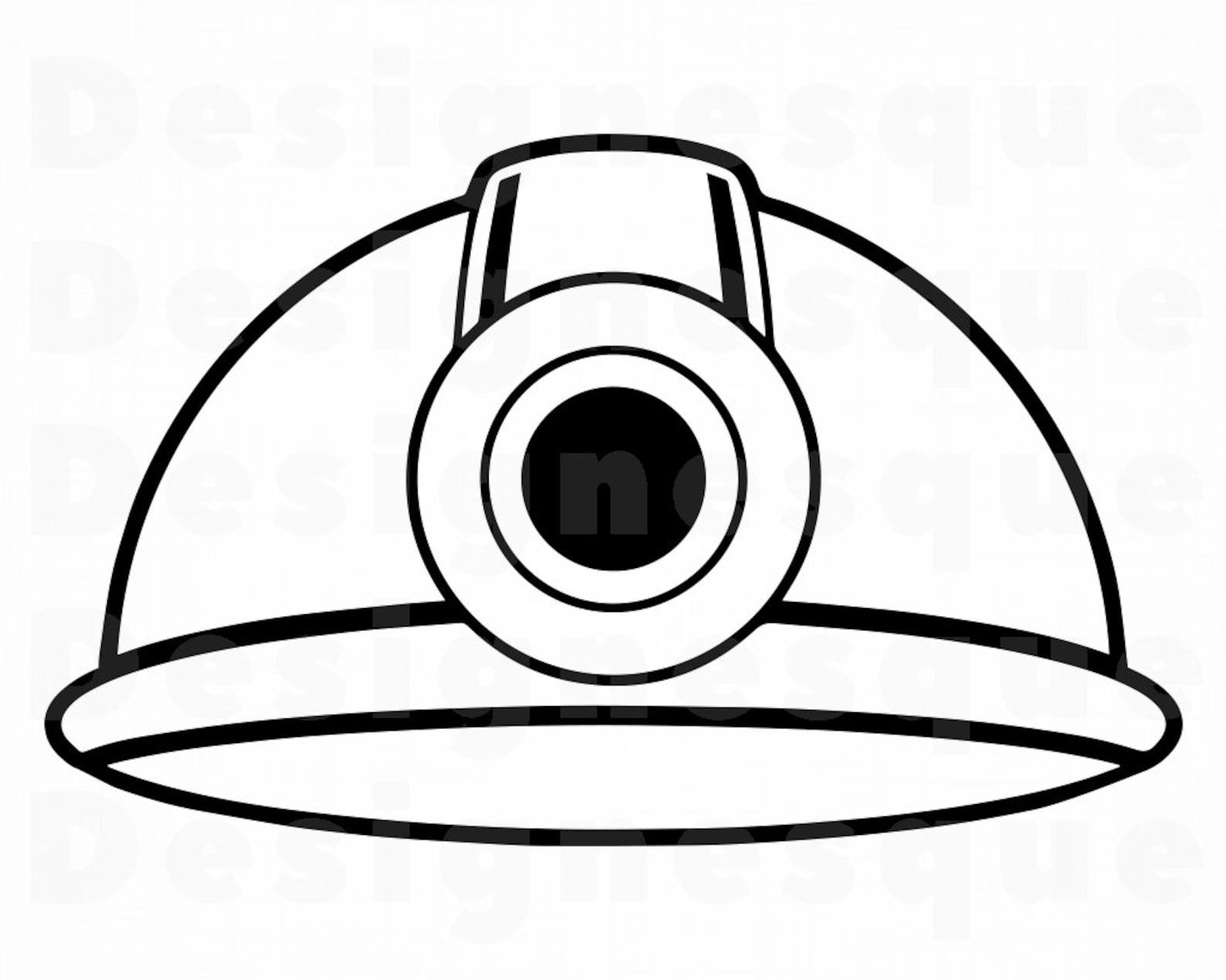 Mining Hard Hat 3 SVG Mining Hat SVG Miners Hat SVG Mining | Etsy