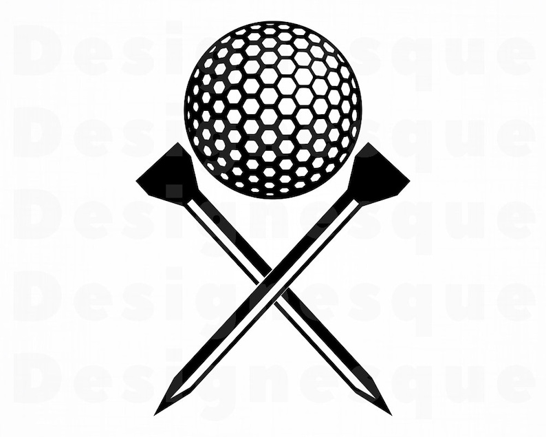 Golf Tee Logo SVG Golf Tee Svg Golf Ball Svg Golf Svg Golf | Etsy