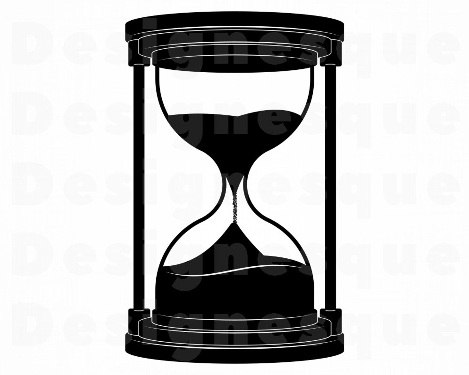 Hourglass 5 SVG Hourglass SVG Clock Svg Time Svg | Etsy