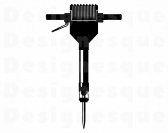 Jackhammer Clipart | Etsy