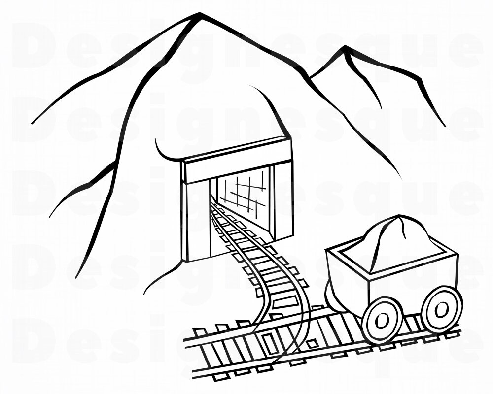 Mine SVG Mining SVG Mine Clipart Mine Files for Cricut | Etsy