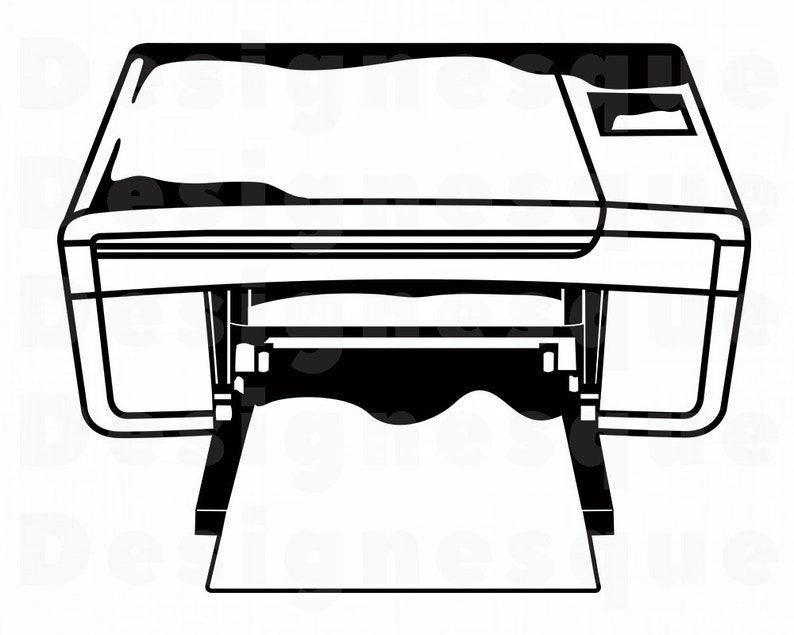 Printer Files for Cricut Printer Clipart Printer #5 SVG Printer Cut ...