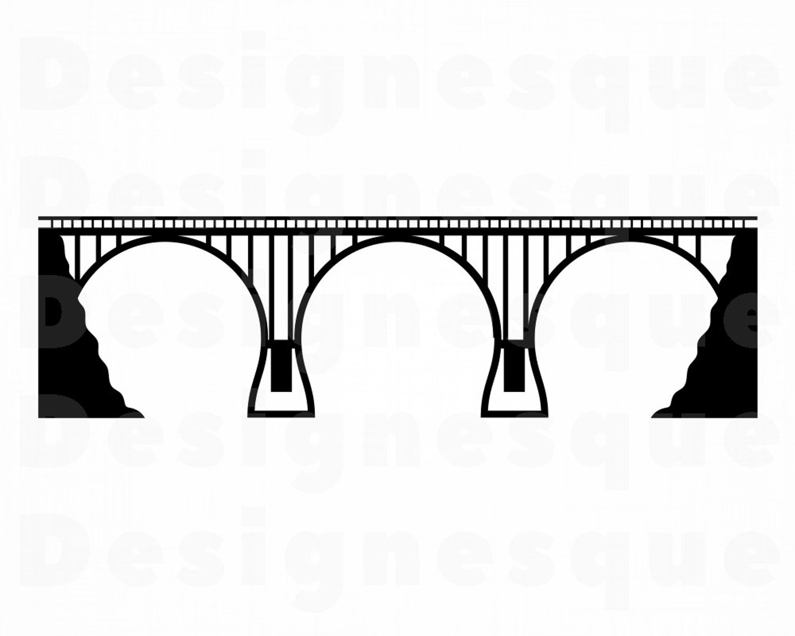 Bridge 7 SVG Bridge SVG Bridge Clipart Bridge Files for | Etsy