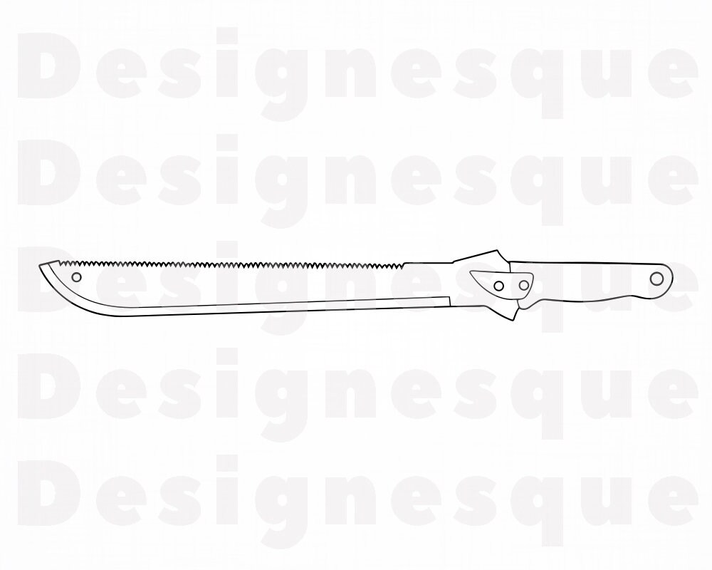 Sword Machete Files for Cricut Png Dxf Machete Cut Files For Silhouette ...