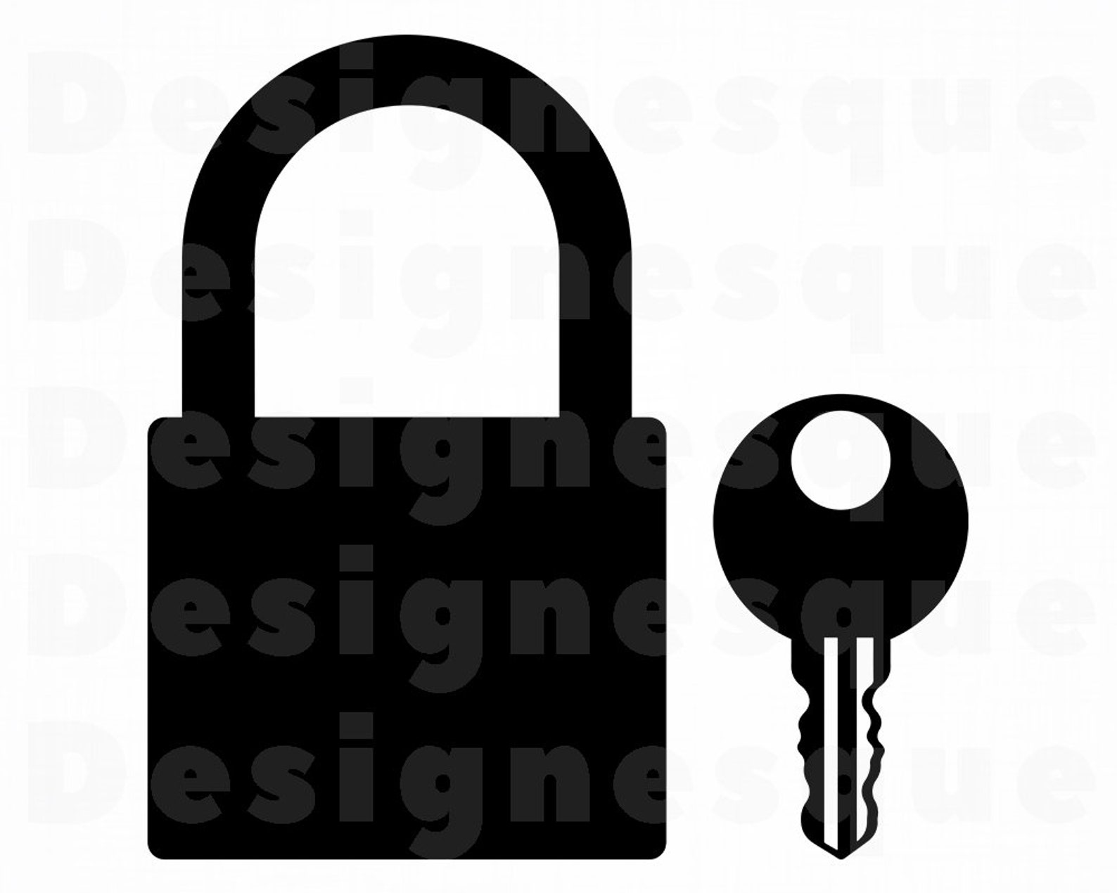 Key and Lock SVG Lock Svg Key Svg Key and Lock Clipart Key | Etsy