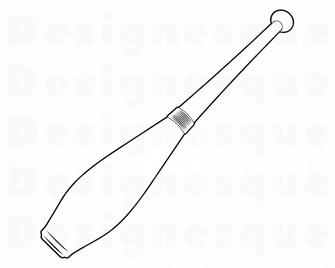 Juggling Club Outline SVG Juggling Svg Juggling Club | Etsy