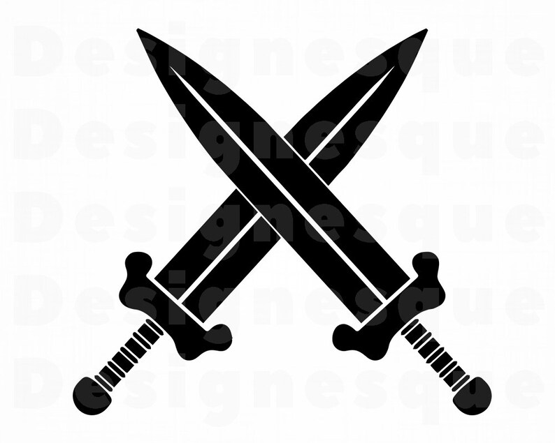 Short Sword Logo Svg Sword Svg Weapon Svg Dagger Svg Sword Etsy
