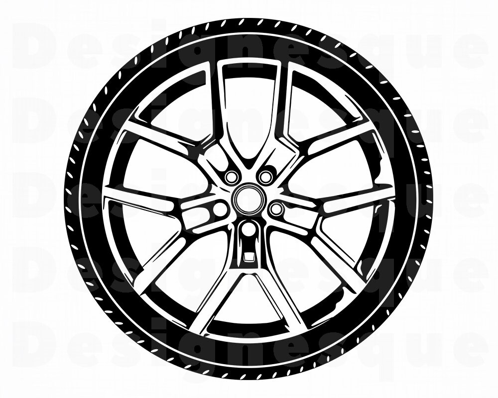 Body Shop Svg Wheel Logo SVG Files for Cricut Dxf Clipart Tire Svg ...