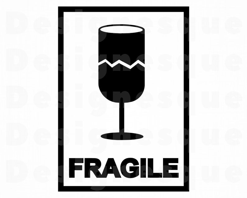 Fragile Files for Cricut Fragile Png Fragile Cut Files For Silhouette ...