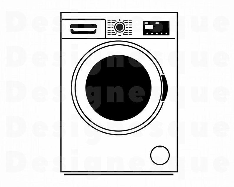 Washing Machine SVG Washer SVG Laundry Machine SVG Washing | Etsy